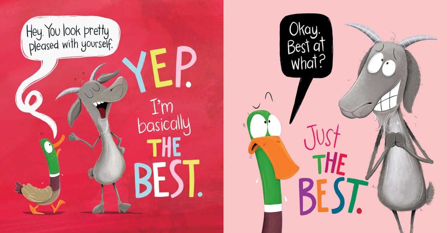 G.O.A.T – Kate & Jol Temple. Illustrated by Rebel Challenger. – Just So ...