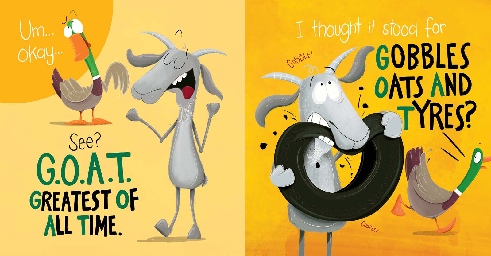 G.O.A.T – Kate & Jol Temple. Illustrated by Rebel Challenger. – Just So ...
