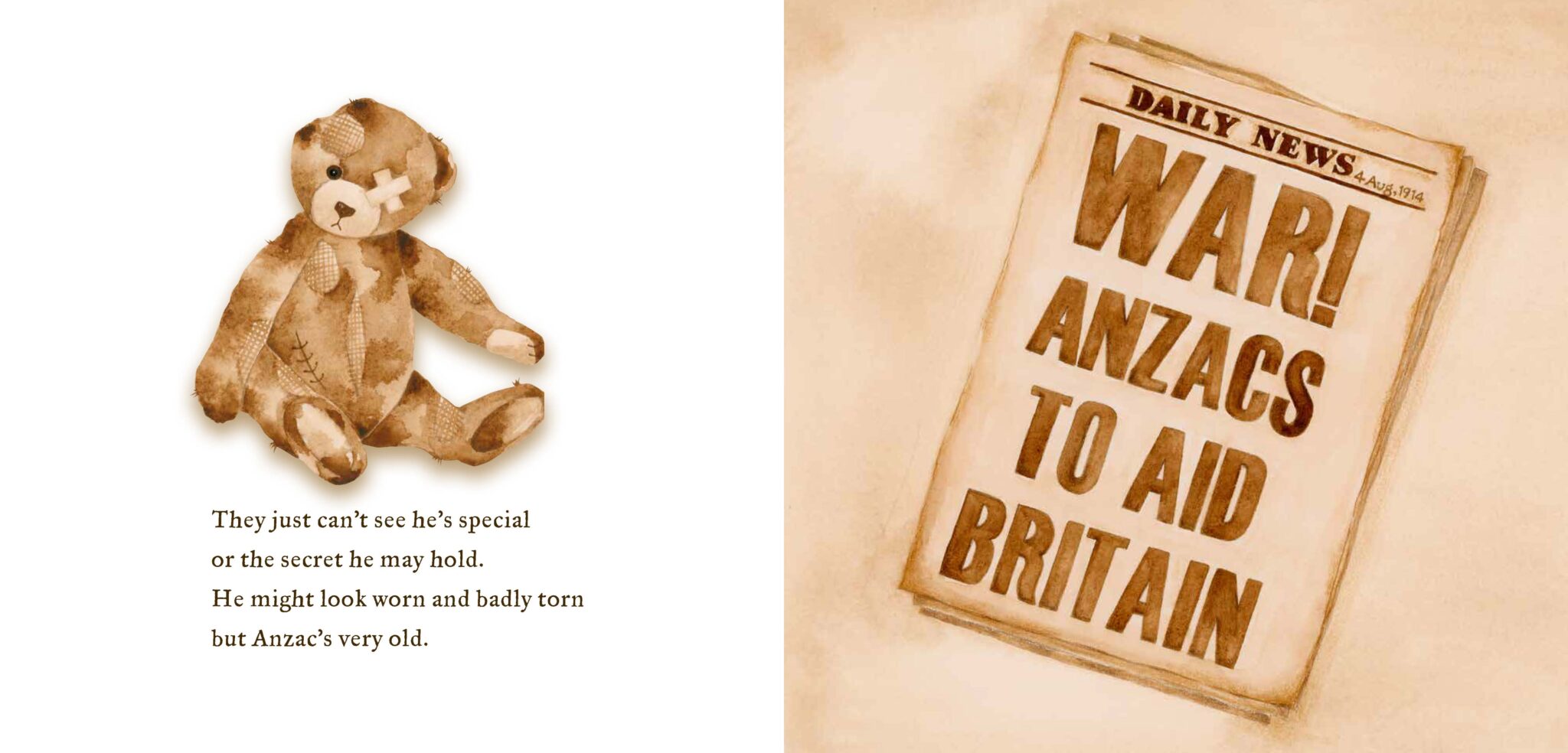 Anzac Ted -(10th Anniversary edition): Belinda Landsberry – Just So Stories