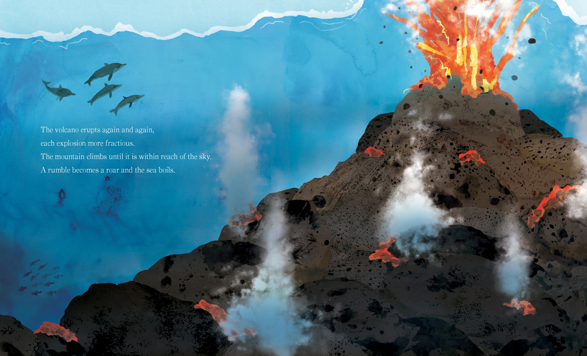 Volcano – Claire Saxby. Jess Racklyeft. – Just So Stories
